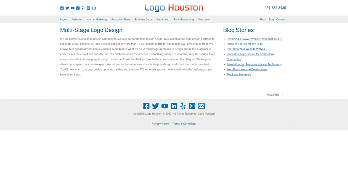 Top Logo Design & Development Process - Logo Houston